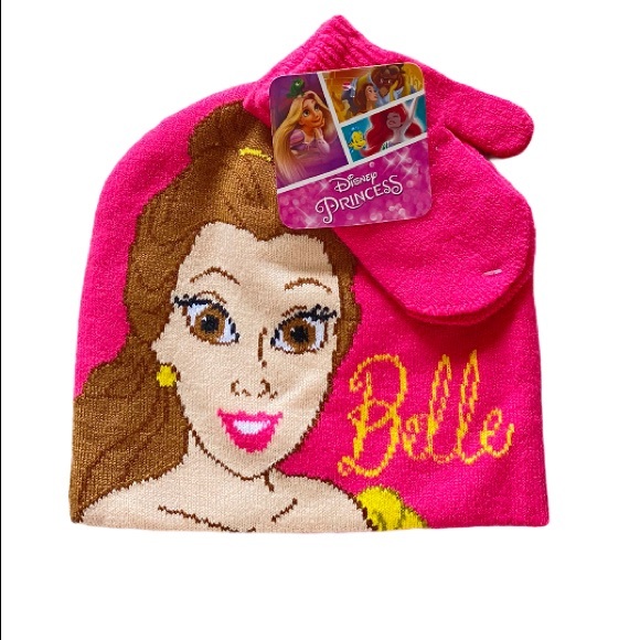 Disney | Accessories | Disney Princess Hat Mitten Set | Poshmark